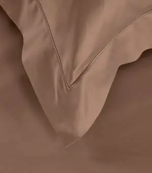 CELSO DE LEMOS Egyptian Cotton Bourdon Super King Flat Sheet