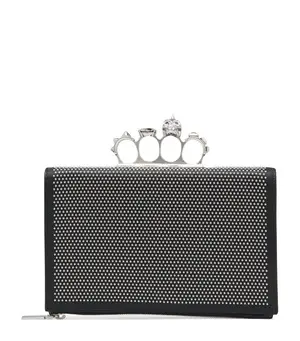 Alexander McQueen Skull Four-ring Pouch