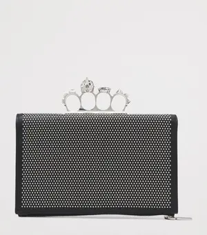 Alexander McQueen Skull Four-ring Pouch