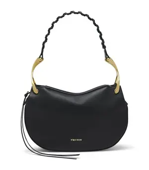 Alexander McQueen Leather Wishbone Top-handle Bag