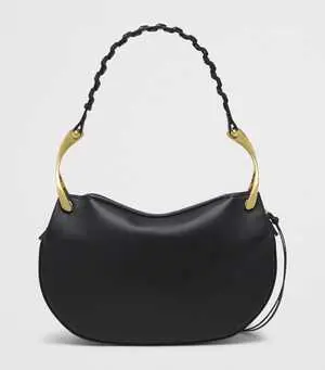 Alexander McQueen Leather Wishbone Top-handle Bag