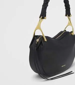 Alexander McQueen Leather Wishbone Top-handle Bag