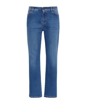 Max Mara Wkdlana Slim-fit Denim Jeans - Navy Blue