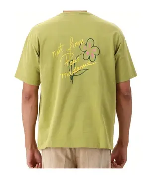 Drole De Monsieur Esquisse Slogan-print T-shirt