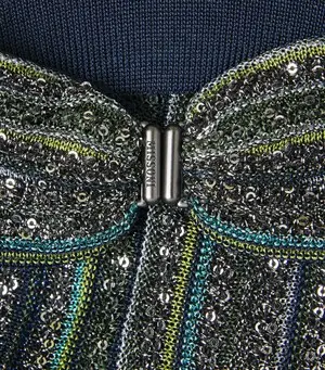 Missoni Stripe Halterneck Mini Dress