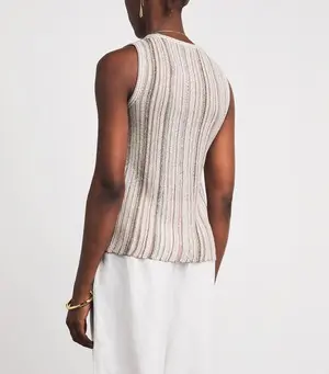 Missoni Sequin Stripe Tank Top