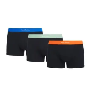 Paul Smith Stretch-organic Cotton Trunks - Black
