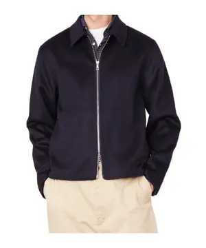 Officine Générale Mazir Jacket - Deep Navy Blue