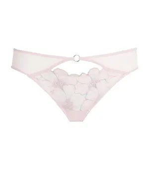 Chantelle Lush Brazilian Briefs - Pink