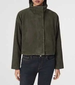 ALLSAINTS Suede Ryder Jacket