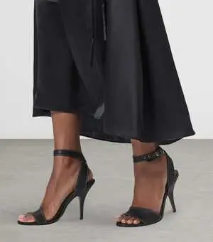 ALLSAINTS Leather Vera Heeled Sandals