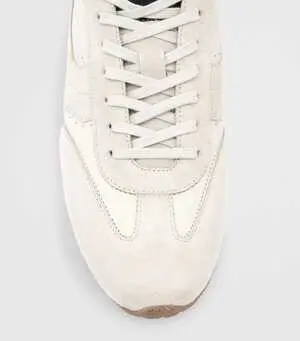 ALLSAINTS Leather-suede Liam Hex Sneakers