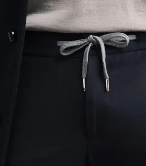 Marco Pescarolo Cashmere Drawstring Trousers