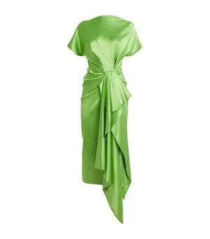 ROKSANDA Satin Zoa Midi Dress