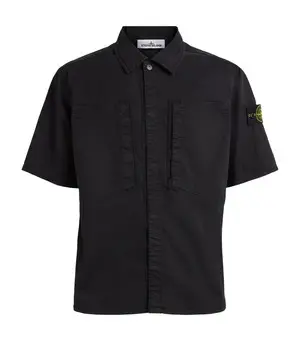 Stone Island Button Down Shirts For Men