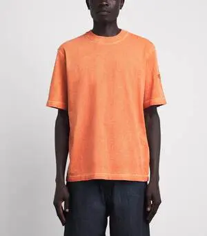 Stone Island Cotton Uneven-dye T-shirt
