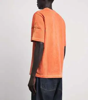 Stone Island Cotton Uneven-dye T-shirt
