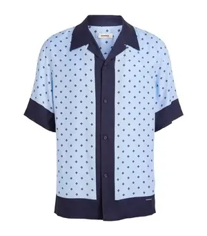 Sandro Micro-cross Print Shirt