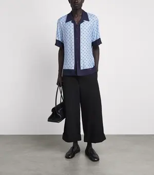 Sandro Micro-cross Print Shirt