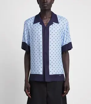 Sandro Micro-cross Print Shirt