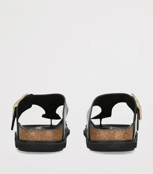 BIRKENSTOCK Patent Leather Gizeh Sandals