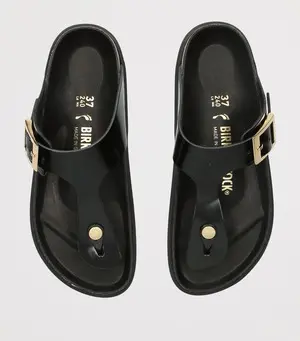 BIRKENSTOCK Patent Leather Gizeh Sandals