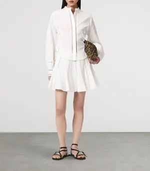 ALLSAINTS Organic Cotton Frances Mini Skirt