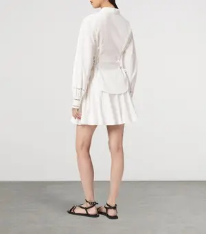 ALLSAINTS Organic Cotton Frances Mini Skirt