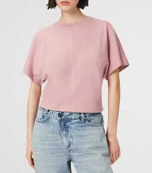 ALLSAINTS Organic Cotton Eden Artia T-shirt - Pink