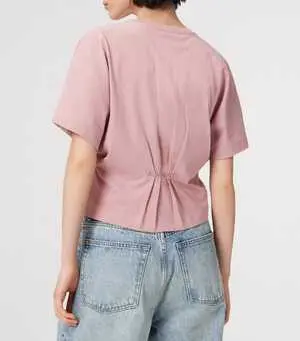 ALLSAINTS Organic Cotton Eden Artia T-shirt - Pink