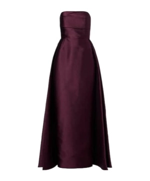 Solace Satin Gown - Black