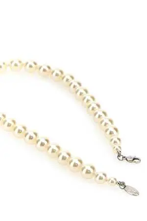 VIVIENNE WESTWOOD Logo Embellished Pearl Choker