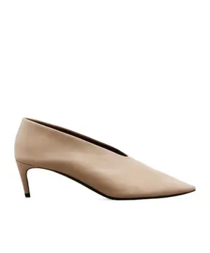 Khaite Miriam Leather Pumps
