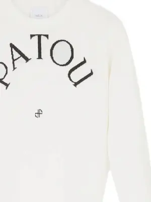 PATOU Logo Intarsia Knit Sweater