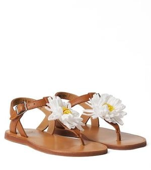 POM D'API Plagette Leather Thong Sandals