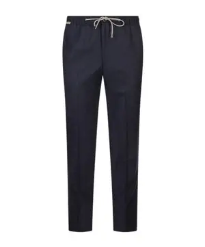 Corneliani Drawstring Casual Pants - Black