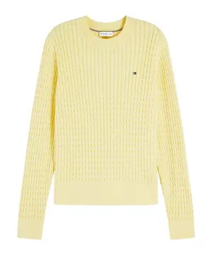 Tommy Hilfiger Cable-knit Sweater - Citronella