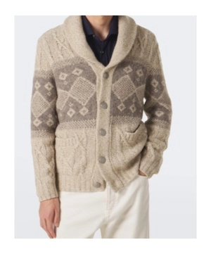 Brunello Cucinelli Jacquard Cardigan