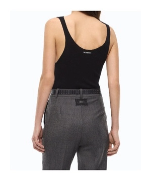 Pinko Lace-trim Tank Top