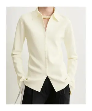 TOTEME Compact-knit Buttoned Cardigan