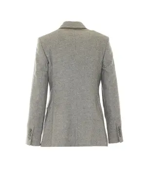 Max Mara Double-breasted Long-sleeve Blazer