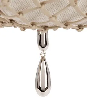 Savette Macrame Pouch Bag - Bone