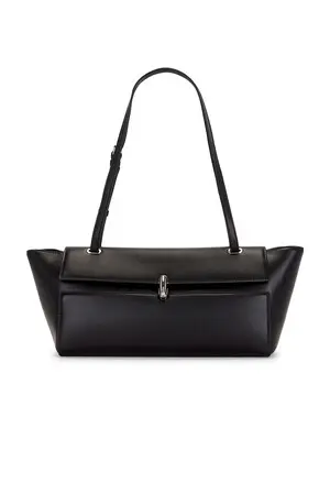 Savette Savette Trapeze Shoulder Bag In Black Black