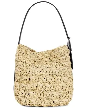 TOTEME Small Belted Paper Tote Bag