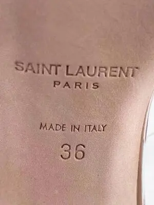 Saint Laurent Ankle-strap Platform Sandals