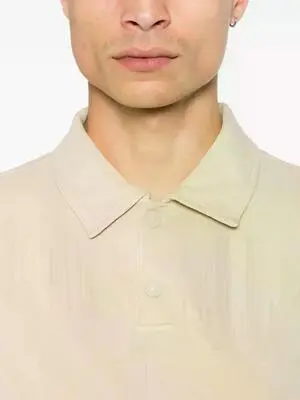 Stone Island Logo-patch Long-sleeve Polo Shirt