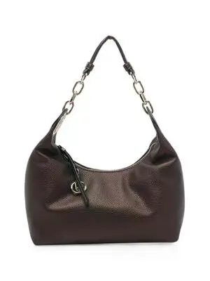 Liu Jo Chain-link Metallic-effect Tote Bag - Brown