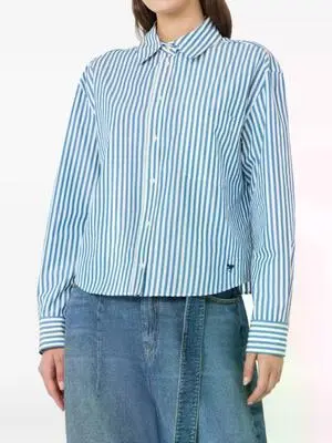 Max Mara Wkdpanetto Striped Cotton Shirt