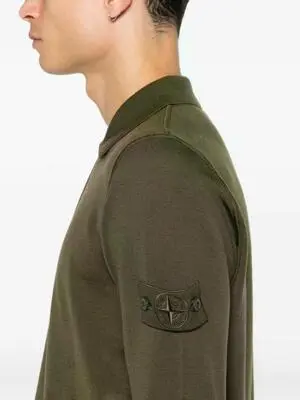 Stone Island 5100076 Light Pure Rws Wool_s.i. Ghost Polo Shirt