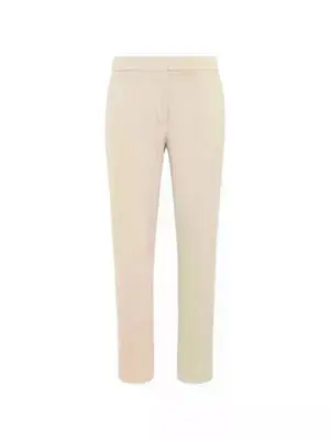 Max Mara Pressed-crease Cropped Trousers